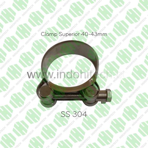 Jual Klem Superior 40-43 Stainless Steel 304 / Heavy Duty Hose Clamp ...