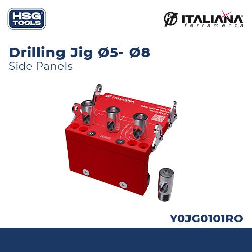 Jual ITALIANA ALAT PELUBANG DOWEL DRILLING JIG Ø5- Ø8 FOR SIDE PANELS ...