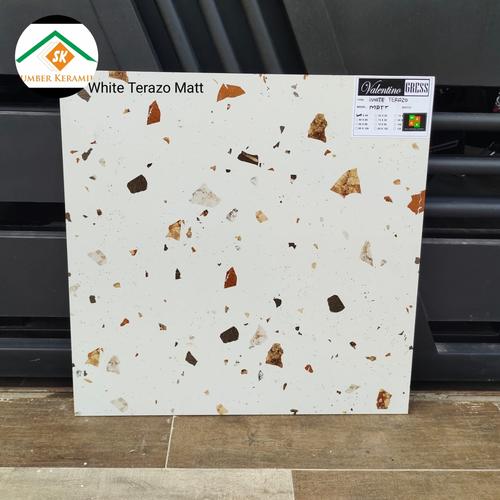Jual Granite lantai 60x60 Terazzo white / Valentino gress / MATT - Kab ...
