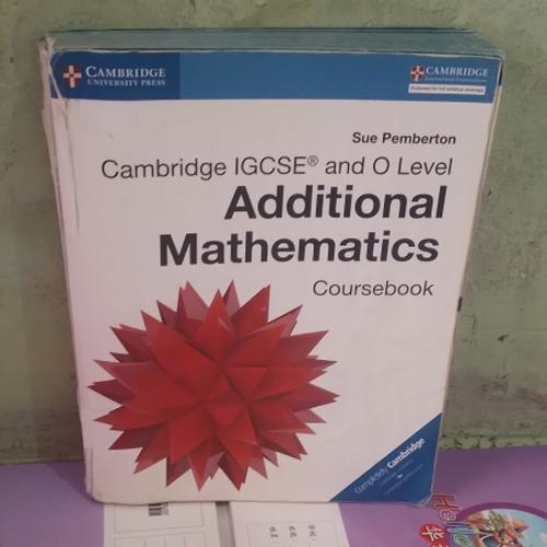 Jual cambridge igcse and o level Additional mathematics coursebook - Kota Medan ...