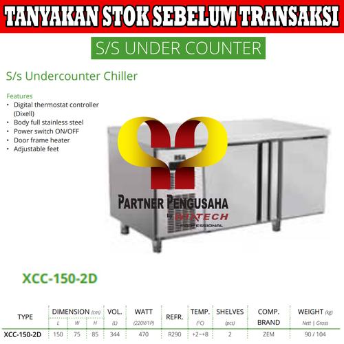 Jual RSA XCC-150-2D SS Kitchen Refrigeration Undercounter Chiller 2 ...