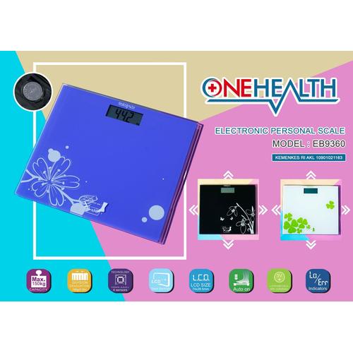 Jual Timbangan Badan Digital OneHealth EB9360 / Digital Body Scale ...