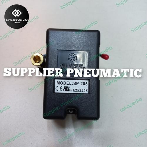 Jual OTOMATIS KOMPRESOR PRESSURE SWITCH SUNNY SP-205 1LOBANG TAIWAN 1/4 ...