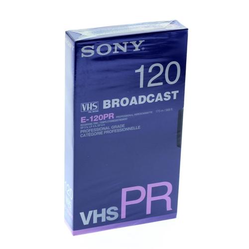 Jual SONY VHS PR E-120 BROADCAST Video Cassette / Kaset Video SONY 120menit - Jakarta Utara ...