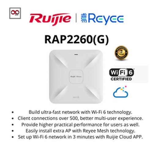 Jual RG-RAP2260G RUIJIE REYEE WIFI6 CEILING INDOOR ACCESS POINT Harga ...