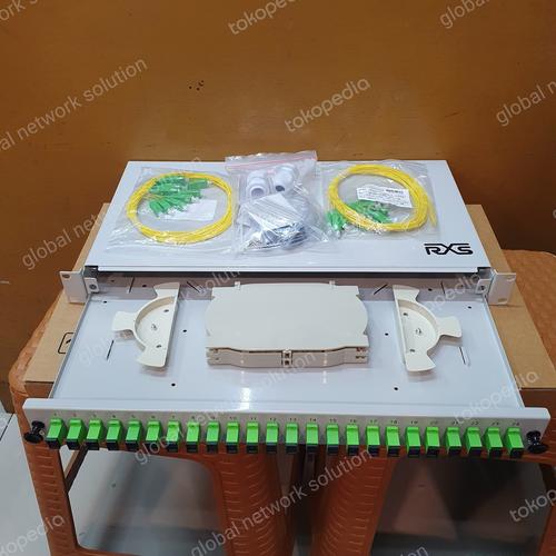 Jual otb RXS 24 core sc apc fullset, odf 24 core sc apc RXS lengkap ...