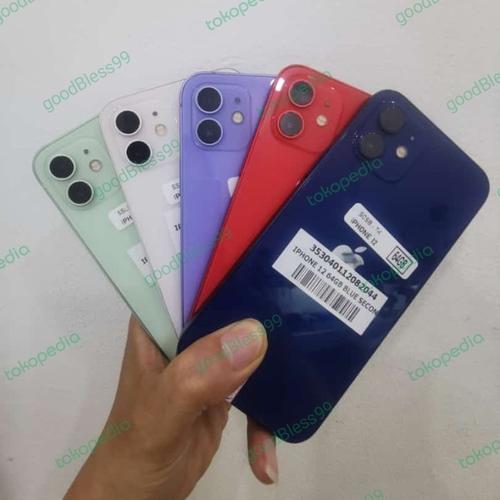 Jual iphone 12 64-128gb Second inter - Biru, 64 gb - Kota Bandung ...