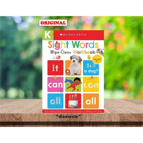 Jual Sight Words: Scholastic Early Learners (Wipe-Clean Workbook ...