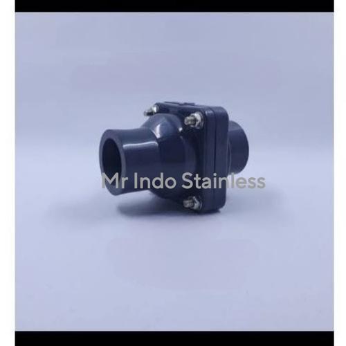 Jual Swing check Valve PVC 4" Inch / Klep Tabok UPVC Original - Jakarta ...