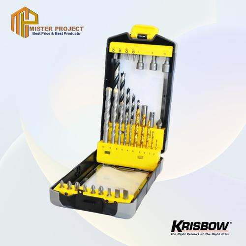 Jual Krisbow Drill Bit Mata Bor Mixed Iradbs34 Set 34 Pcs - Jakarta ...