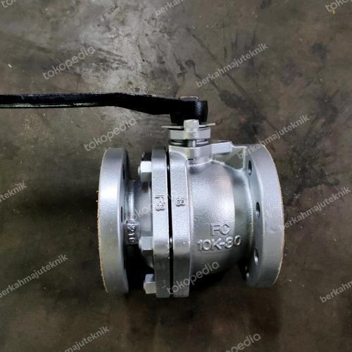 Jual ball Valve kitz DN 65 / 2¹/² inch flange jis 10k cast iron besi - Kab. Tangerang ...