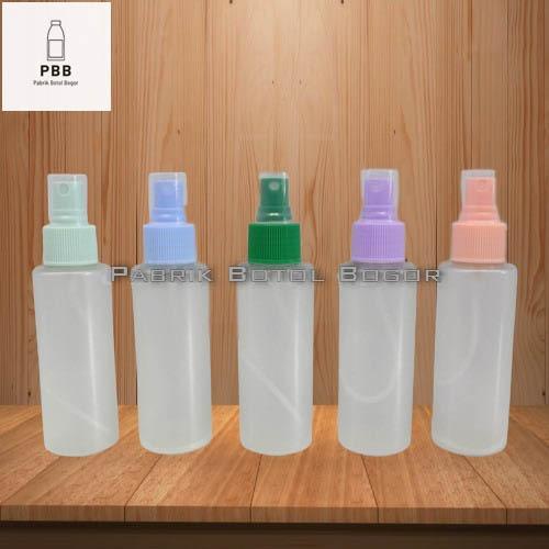 Jual BOTOL RF 100ML SPRAY WARNA 100 ML FROSTED SPRAYER - Cyan - Kab ...