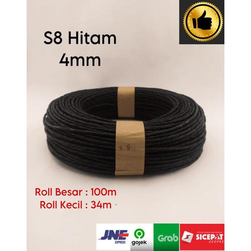 Jual TALI KERTAS KRAFT PAPERBAG S8 4MM TALI KERAJINAN TALI ANYAMAN ...