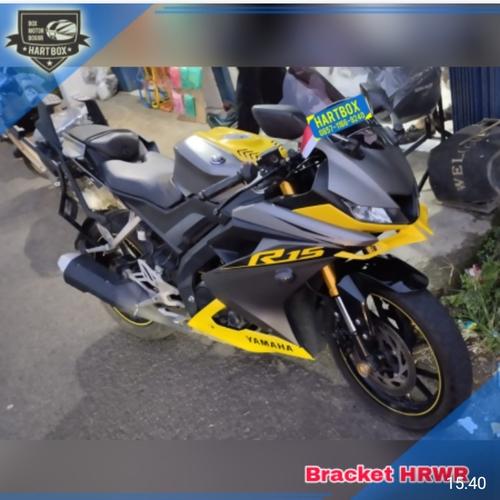 Jual Bracket HRWR R15 V3 Yamaha R 15 150cc custome universal dudukan ...