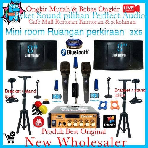 Jual paket Sound Linkmaster 8 inch Ruangan Room Original pilihan ...