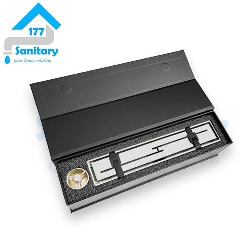 Jual Saringan got tebal slim kuningan doff 30x5,5 cm floor drain anti ...