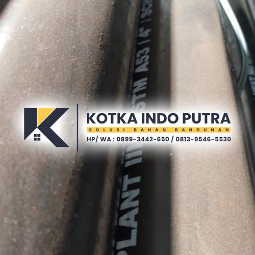Jual PIPA SCH 40 1 1/2 INCH SPINDO BLACK STEEL DAN GALVANIS SCH 40 ASTM ...
