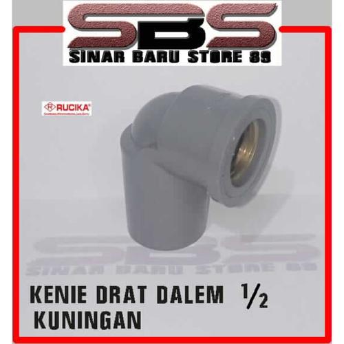 Jual Knee/Keni Elbow Drat Kuningan 1/2 Sock Drat Kuningan 1/2 - knee ...