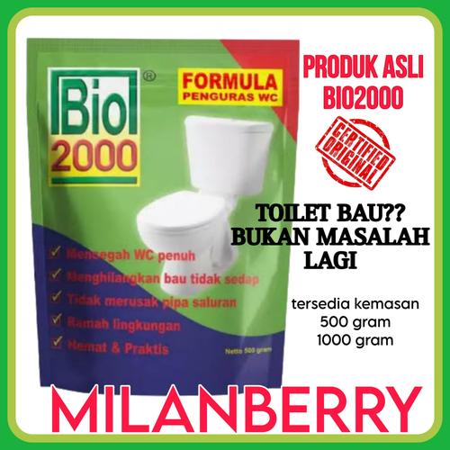 Promo BIO2000 PENGURAS WC 500GR (MJS) BIO 2000 OBAT SEPTIC TANK 500 ...