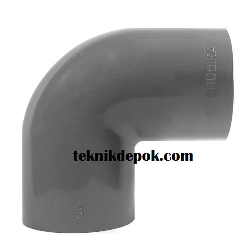 Jual Elbow 3 inch 90 derajat AW Rucika Knie Knee Sambungan Pipa Belok ...