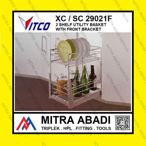 Jual VITCO SC XC 29021F SM Rak Piring Botol Dalam Dapur Tarik Kitchen ...