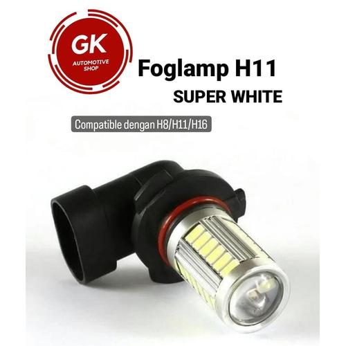 Jual LAMPU LED FOGLAMP / FOGLIGHT, Super WHITE H8, H11, H16 - Jakarta ...