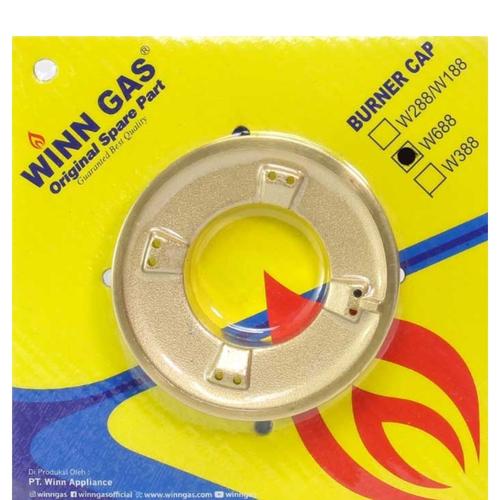 Jual BURNER KUNINGAN KOMPOR LPG WINN GAS W438, W668, W688 /A ORIGINAL - Kanan - Kota Surabaya ...