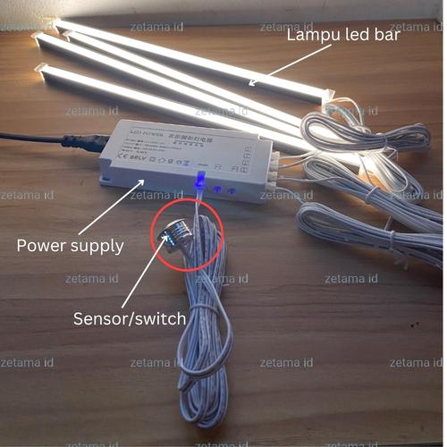 Promo Sistem Lampu Sensor Lemari Rak Power Supply Soket Sensor ...