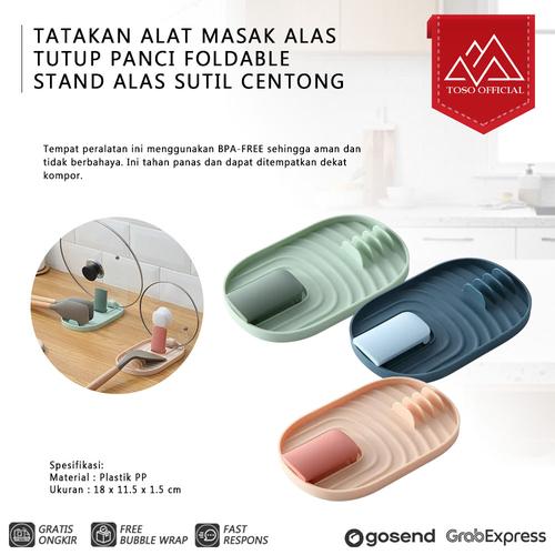 Jual TATAKAN TUTUP PANCI SPATULA ALAS SUTIL CENTONG RAK DAPUR LID ...