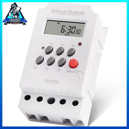 Jual Ys [Fitslim] SINOTIMER 12V Weekly 7 Days Digital Programmable Timer - Jakarta Barat ...