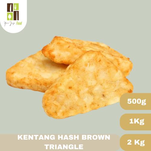 Jual Kentang Hash Browns Triangle/Hashbrown Segitiga 2kg/1kg/500 - 500G - Kota Bandung - Yan ...