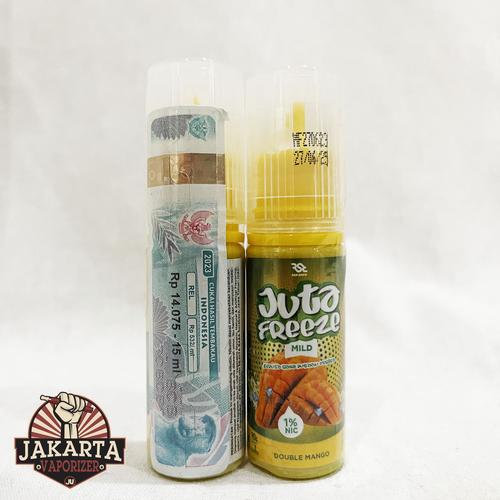 Jual [1% SALT] JUTA FREEZE MILD DOUBLE MANGO SALTNIC 15ML 1% BY ...