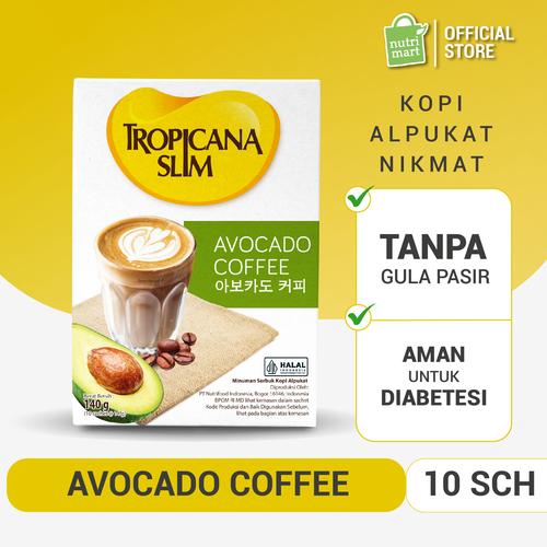Promo Tropicana Slim Avocado Coffee (10 Sch) - Tanpa Gula Pasir ...