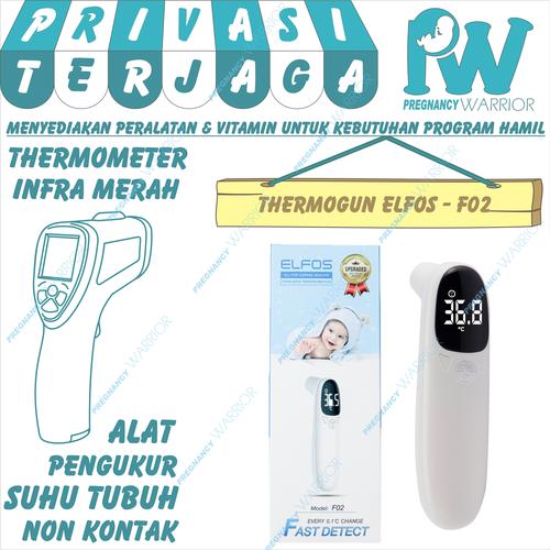 Jual Thermometer infrared ELFOS, termometer infra red termogun - Kota ...