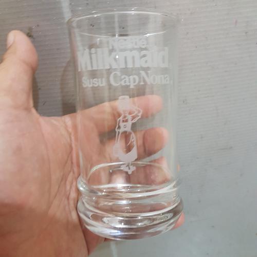 Jual Gelas Beling Jadul Susu Cap Nona Nestle Milkmaid - Jakarta Selatan ...