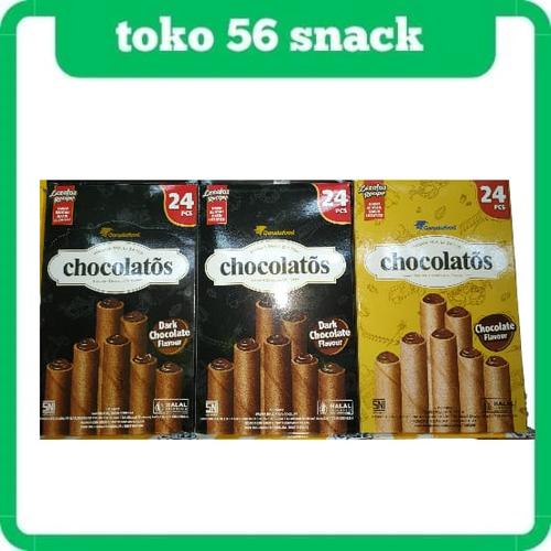 Jual CHOCOLATOS 1 BOX ISI 24PCS KEMASAN BARU! - DARK CHOCO - Kota ...