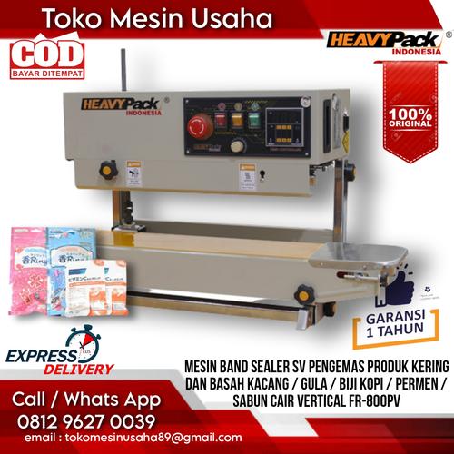 Jual CONTINOUS BAND SEALER SEGEL PLASTIK FR800PV HEAVYPACK ORIGINAL - Jakarta Barat - TOKO-MESIN ...