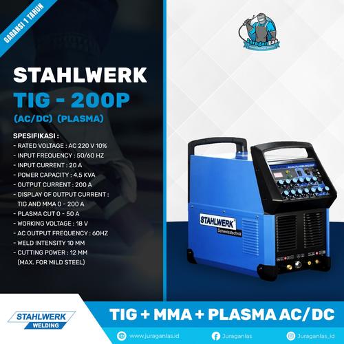 Promo Stahlwerk Tig-200P AC/DC Plasma Mesin Las Argon TIG AC/DC+Plasma ...