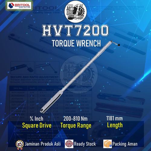Jual Britool HVT7200 HVT7200AEX Kunci Torsi Kunci Momen Torque Wrench 3 ...