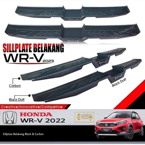 Jual Sillplate Belakang WRV 2022 Rear Scuff Plate Model Deluxe - Black ...