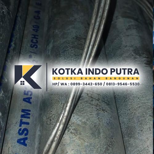 Jual PIPA SCH 40 4 INCH SPINDO BLACK STEEL DAN GALVANIS SCH 40 ASTM A53 ...