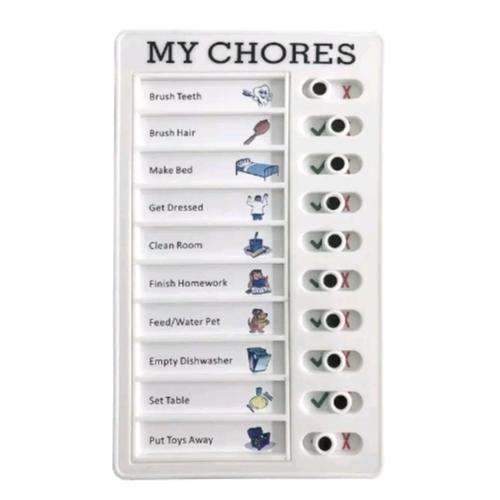 Jual papan checklist chores,time table my chores,papan to do list ...