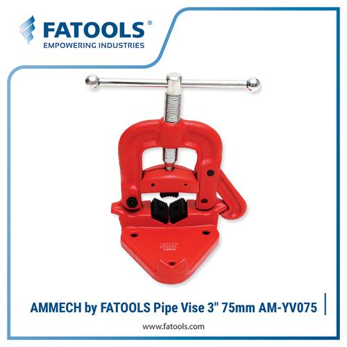 Jual AMMECH by FATOOLS YV075 Pipe Vise 3" 75mm Ragum Pipa Catok ...