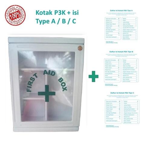 Jual Kotak Mc11 P3k Hijau + Isi Type A Ready stock MC 11 kotak p3k logo ijo - Jakarta Barat ...