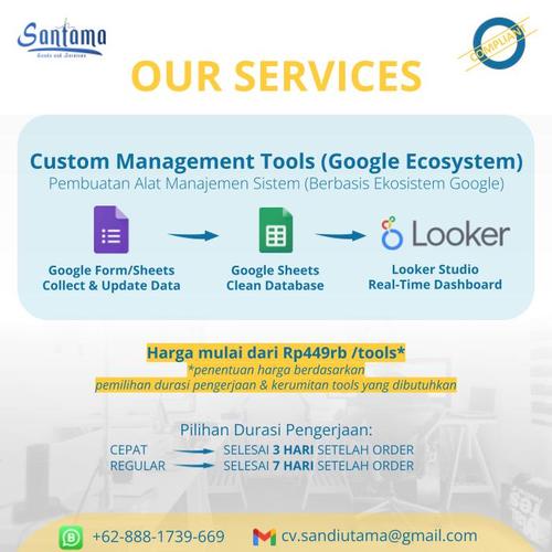 Jual Custom Management Tools (Google Ecosystem) - Jakarta Selatan ...