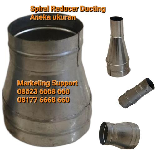 Jual Spiral Reducer Ducting (Ploksok ducting) ukuran 2 Inch ke 4 Inch ...