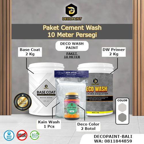 Jual Paket Cement Wash 10 Meter | Deco Wash Paint Cement Effect ...