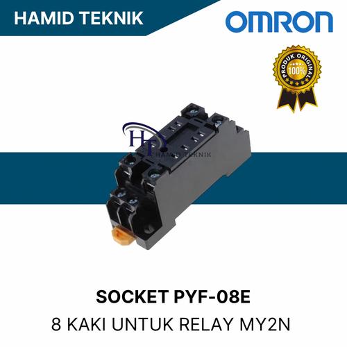 Jual Socket PYF08AE 8Kaki pipih untuk relay MY2N - Jakarta Barat - Hamid Teknik | Tokopedia