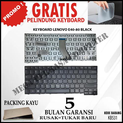 Jual Keyboard Lenovo Ideapad E40-70 E40-30 E41-80 FREE KEYBOARD PROTECTOR - Kota Depok - Mega ...