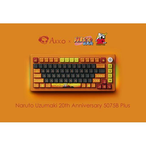 Jual Akko Mechanical Keyboard Naruto Uzumaki 20th Anniversary 5075B ...